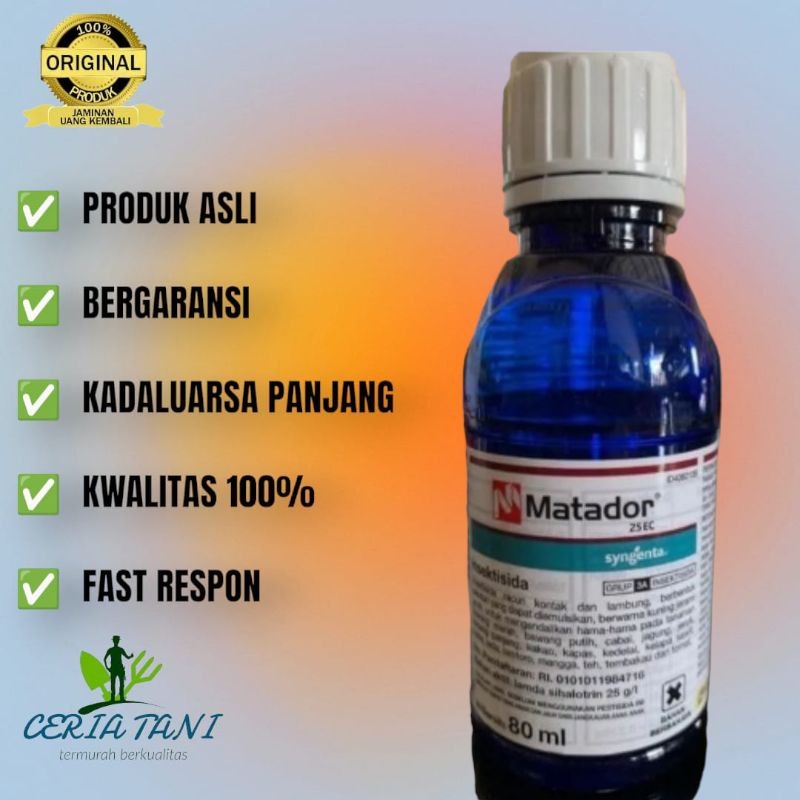 Jual INSEKTISIDA MATADOR 25EC 80ml | Shopee Indonesia