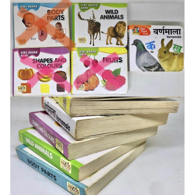 Jual Tiny Board Books For Kids Education / Buku Edukasi Anak Second ...