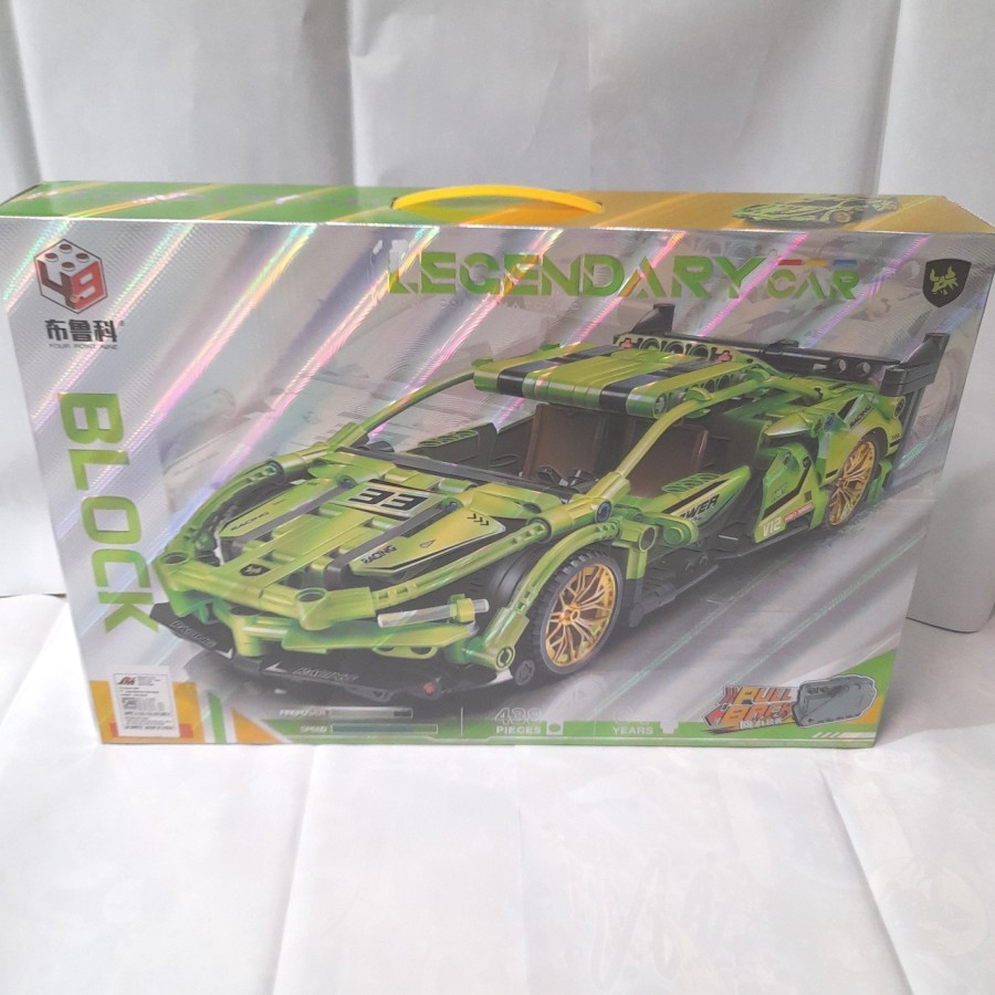 Jual Brick Block Mainan Anak Edukasi Block Legendary Super Car ...