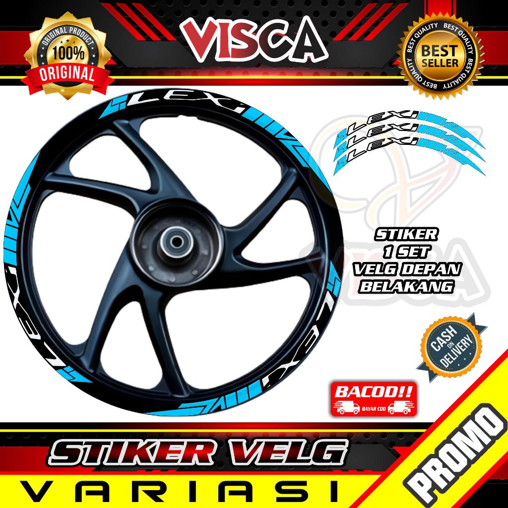 Jual Stiker Velg List Velg Motor Stiker Velg Lexy Motif Abstrack ...