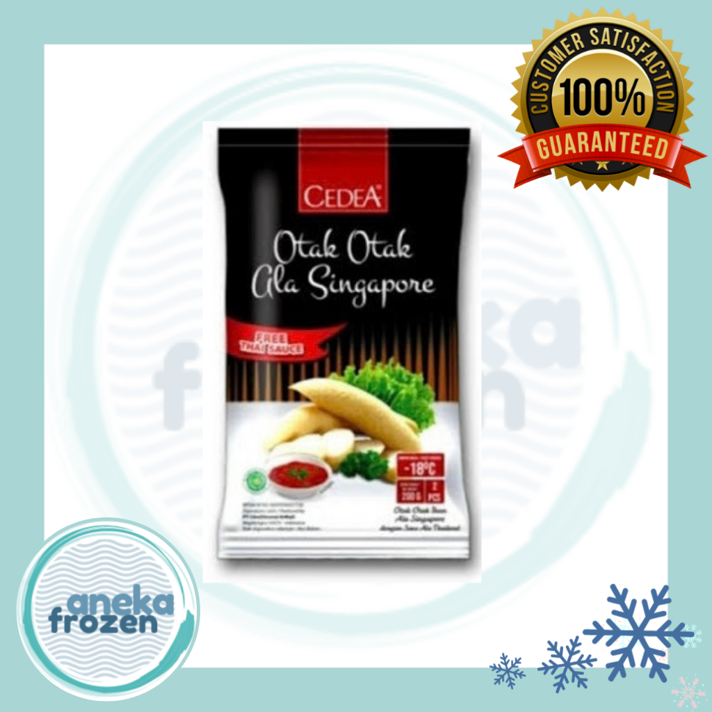 Jual cedea otak otak singapore 200gram aneka frozen malang | Shopee ...