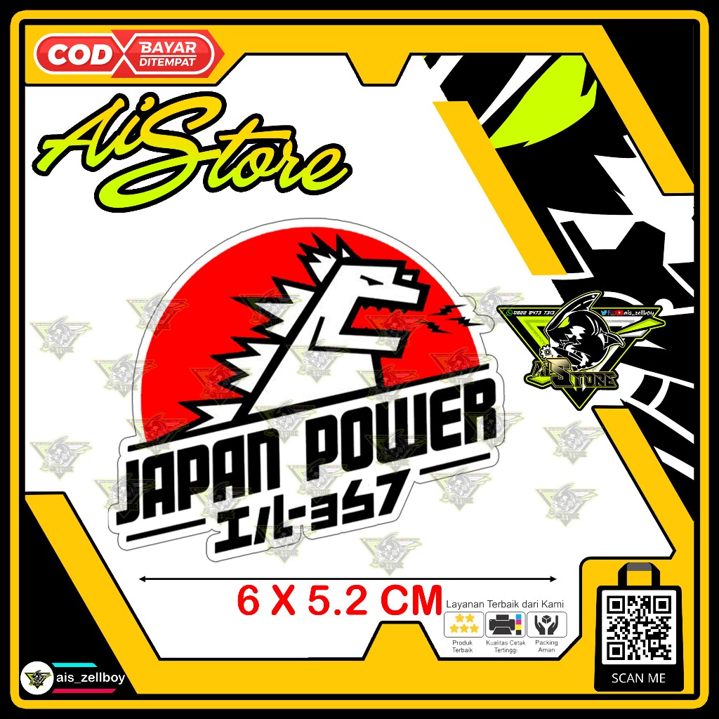 Jual Stiker Japan Power | Shopee Indonesia