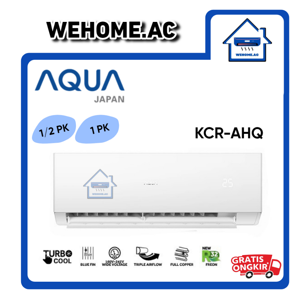 Jual AC Aqua 1/2 PK - 1 PK KCR-FQDL KCR5FQDL/FQAL / KCR9FQDL/FQAL AC ...