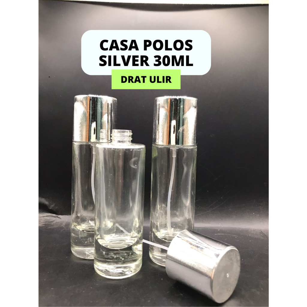Jual [PCS] botol parfum spray [CASA 30 ML SILVER] | Shopee Indonesia