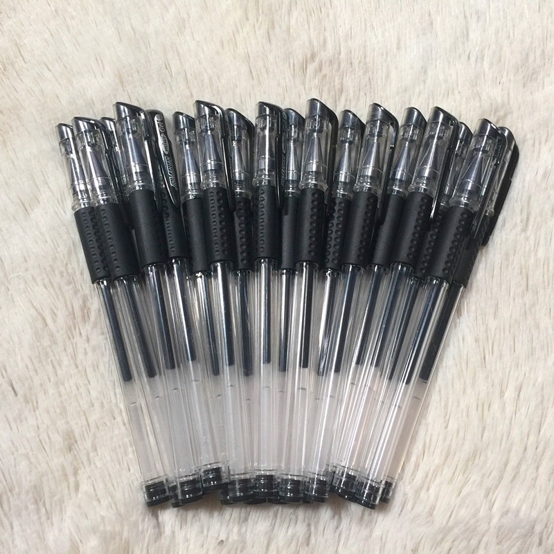 Jual COD-Pulpen Gel Polos Ink 0.5mm Standar Pulpen Alat Tulis ...