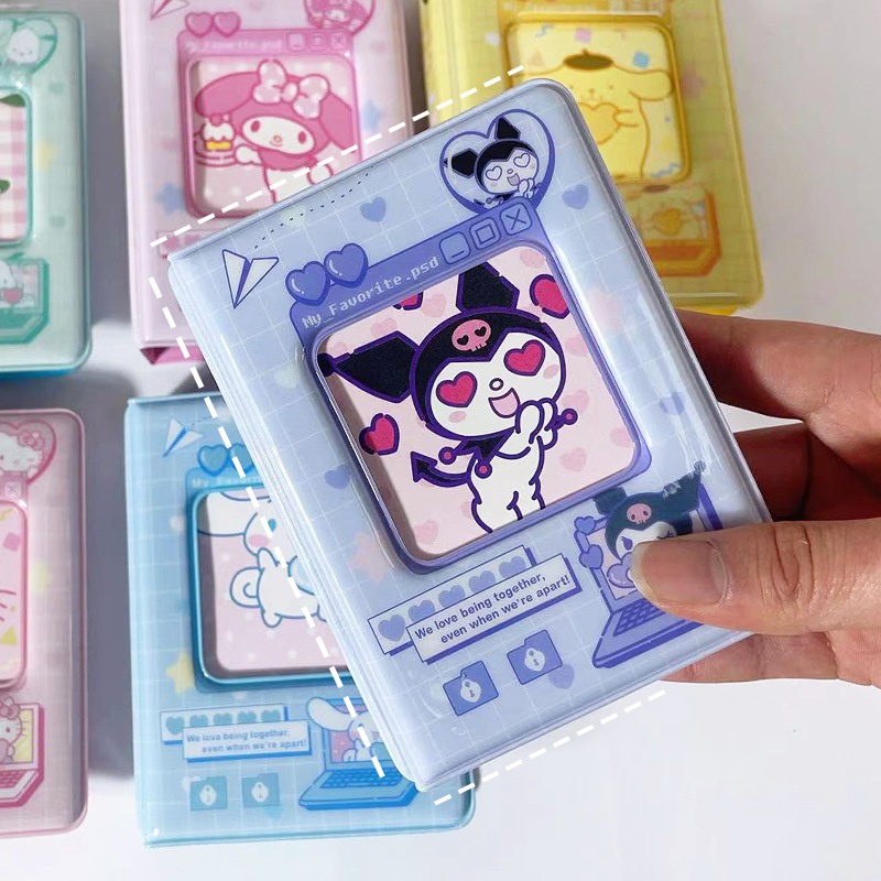 Jual Album Kartu Sanrio/Card Book 3 Inch Kuromi Pacha Dog Kartun Foto ...