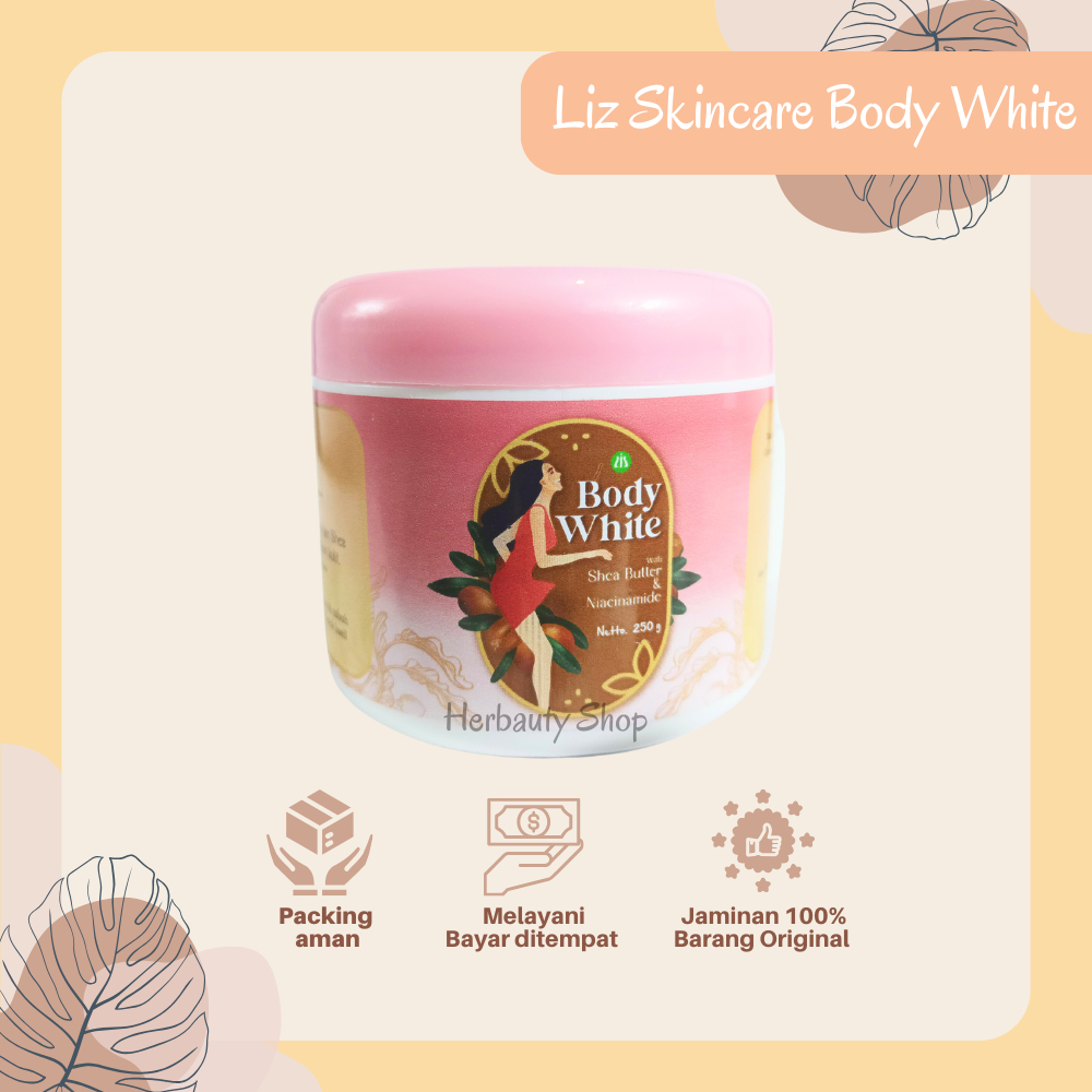 Jual Liz Skincare Body White With Shca Butter & Niacinamide By dr ...