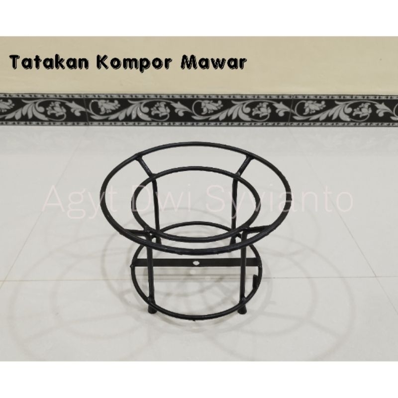 Jual Dudukan Kompor Semawar Tungku Bulat Kompor Mawar Rangka Kompor ...
