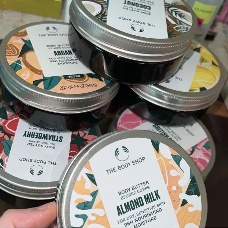 Jual The Body Shop Body Butter & Body Cream 200ml Semua Varian Promo | Shopee Indonesia