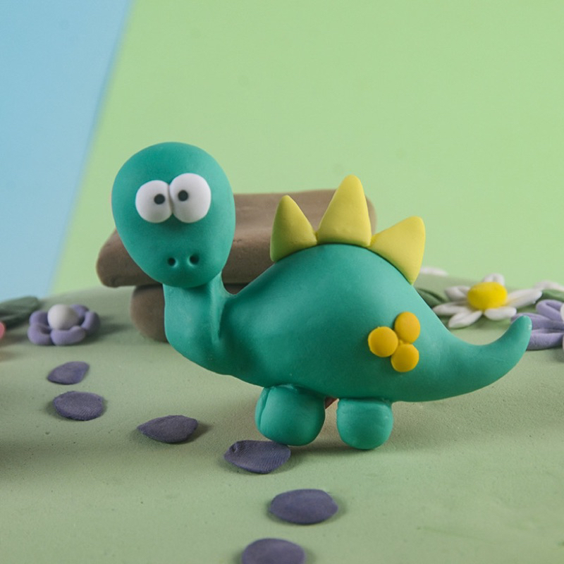 Jual Topper Clay Animal Dino Fish Hiasan Kue Tema Binatang Dinosaurus ...