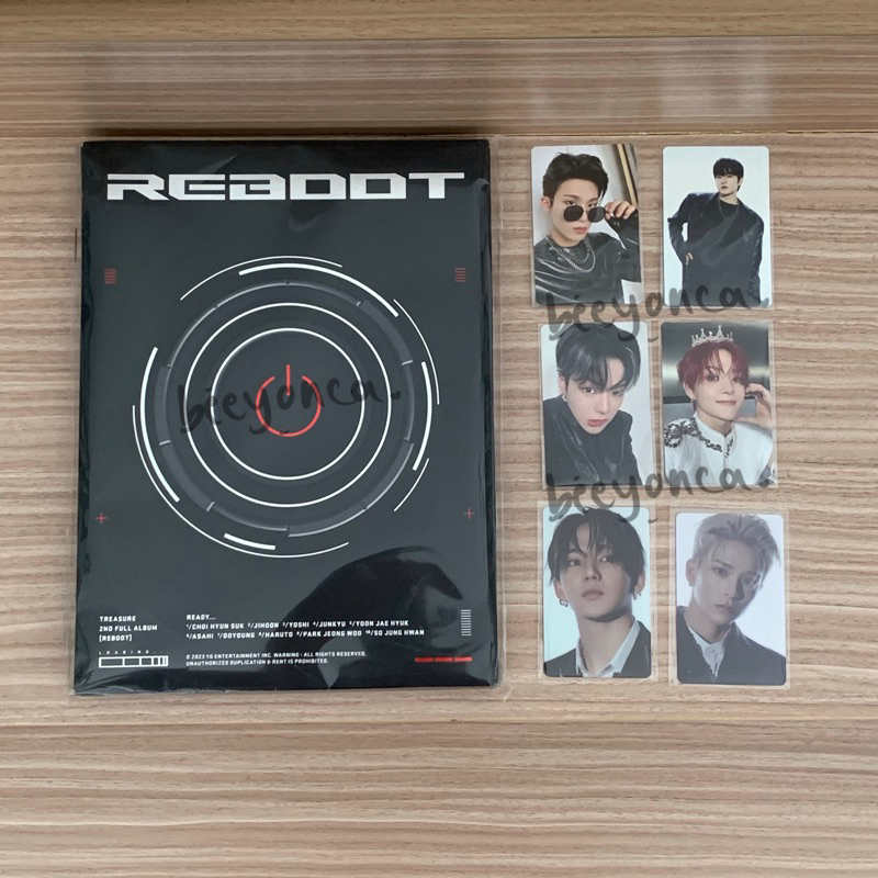 Jual Treasure Reboot Black Ver. Unsealed POB Applewood | Shopee Indonesia
