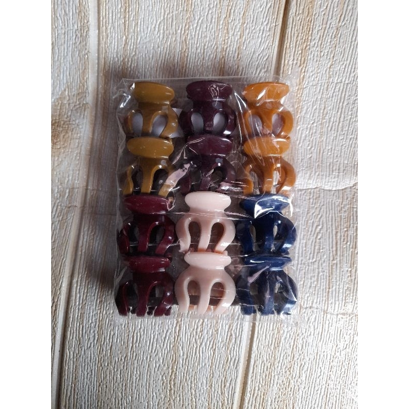 Jual 1 PAK (12 PCS) JEPIT JEDAI SEDANG BIASA SIZE 3 CM³. jepit jeday 3 ...