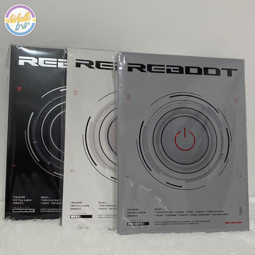 Jual TREASURE REBOOT PHOTOBOOK VERSION ALBUM SEALED | Shopee Indonesia