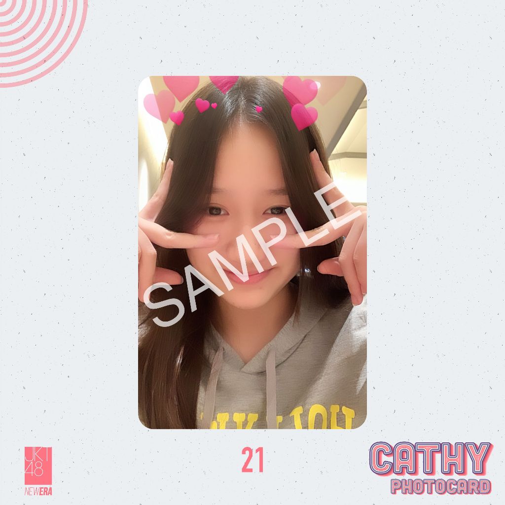 Jual Photocard Cathy Cathleen Nixie JKT48 PC Photopack Selca Unofficial ...