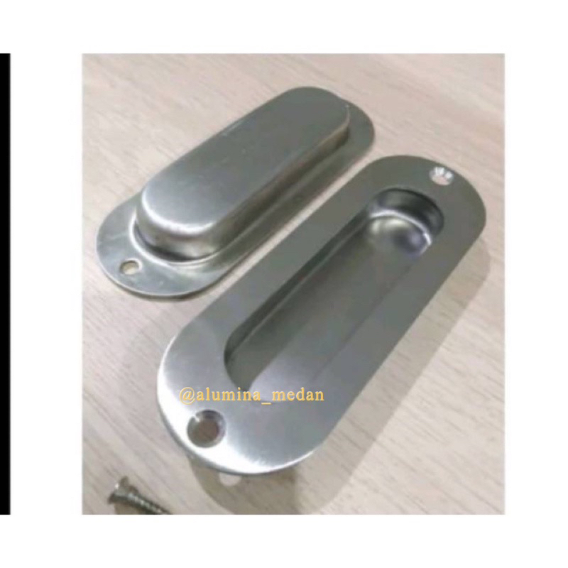 Jual handle tanam / handle asbak / Tarikan Laci Lemari Stainless Steel ...