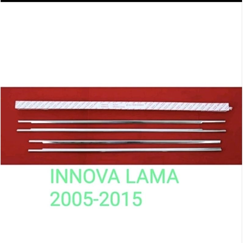 Jual List kaca samping chrome Innova lama 2004 -2015. | Shopee Indonesia