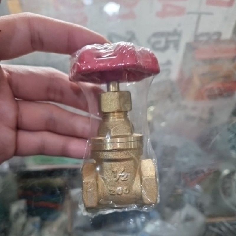 Jual GATE VALVE / GATEVALVE ONDA 1/2" STOP KRAN KUNINGAN BRASS ONDA 1/2" INCH | Shopee Indonesia