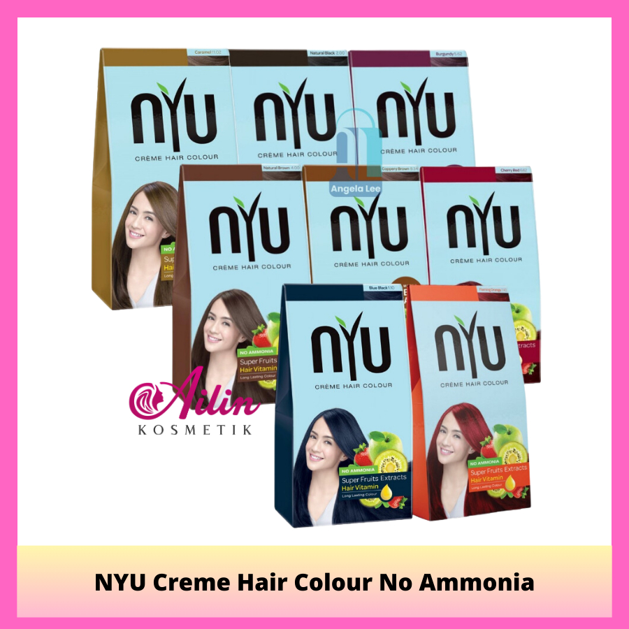 Jual AiLiN NYU Creme Hair Colour No Ammonia | Pewarna Rambut | Cat ...