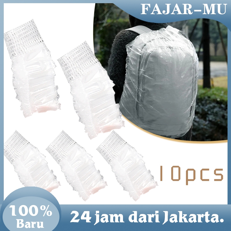 Jual 10pcs Tas Ransel Tahan Air Sekali Pakai Penutup Tas Ransel Anti ...