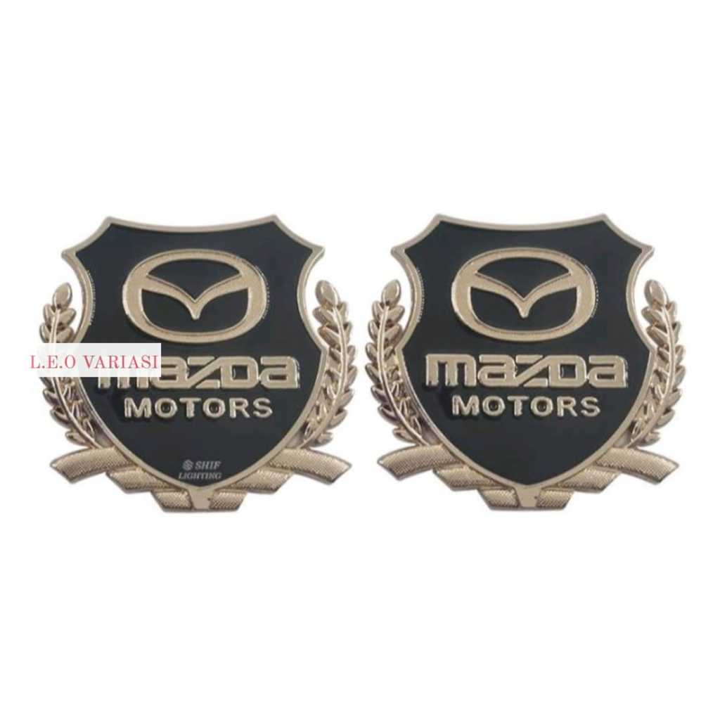 Jual Logo Logam 3d Mazda Gold | Shopee Indonesia