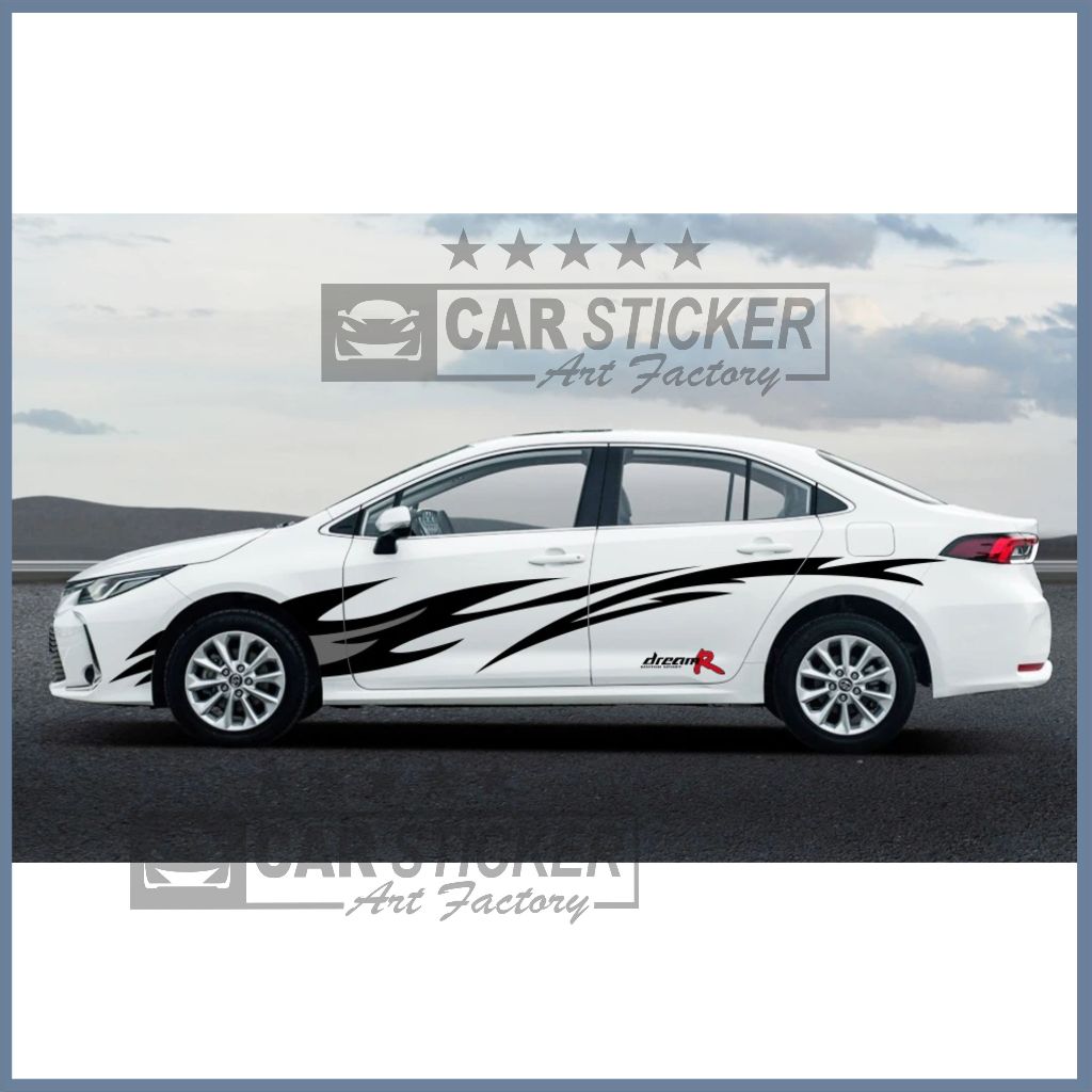 Jual stiker mobil sticker mobil keren untuk Suzuki Volvo Tesla Skoda VW ...