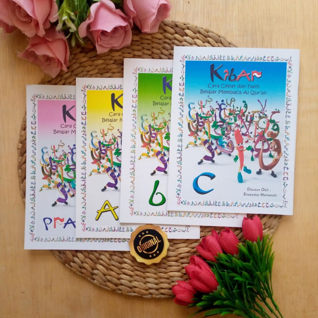 Jual Buku Kibar Cara Cepat Dan Fasih Belajar Membaca Al-Quran A5 Set | Shopee Indonesia