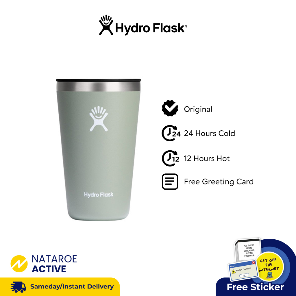 Jual Hydro Flask 16oz All Around™ Tumbler - Agave | Shopee Indonesia