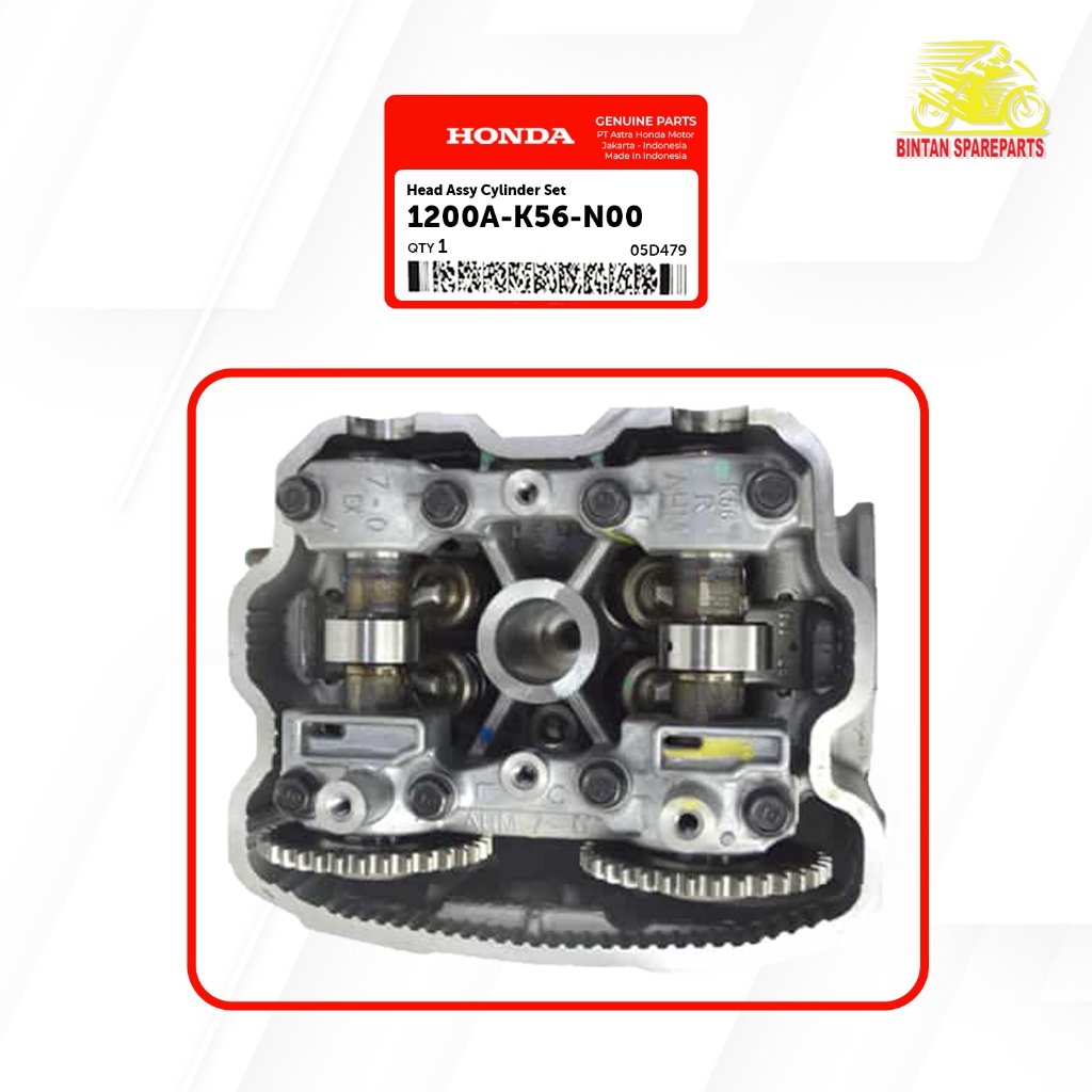 Jual Blok Head Assy Cylinder Set 1200A K56 N00 | Shopee Indonesia