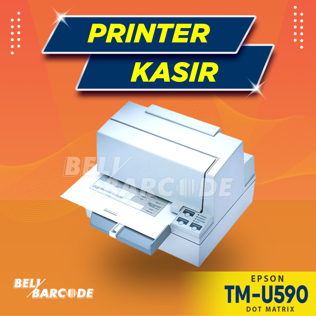 Jual Printer Dot Matrix Epson TM-U590 Cetak Slip Validasi Kertas A4 ...