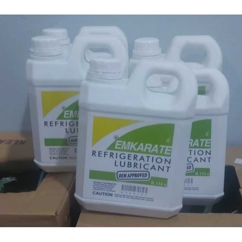 Jual Oli compresor emkarate refrigeration lubricant 1L kulkas | Shopee ...