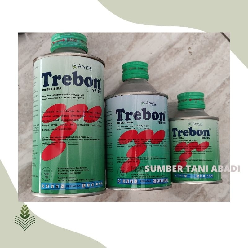 Jual TREBON 95 EC - INSECTISIDA - ISI 500ML - PT ARYSTA | Shopee Indonesia