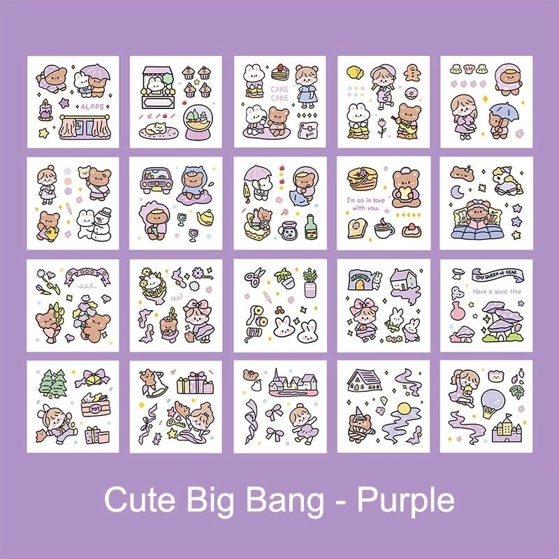 Jual COD Sticker Momo 10 Lembar Sticker Keke Sticker Waterproof 10 ...