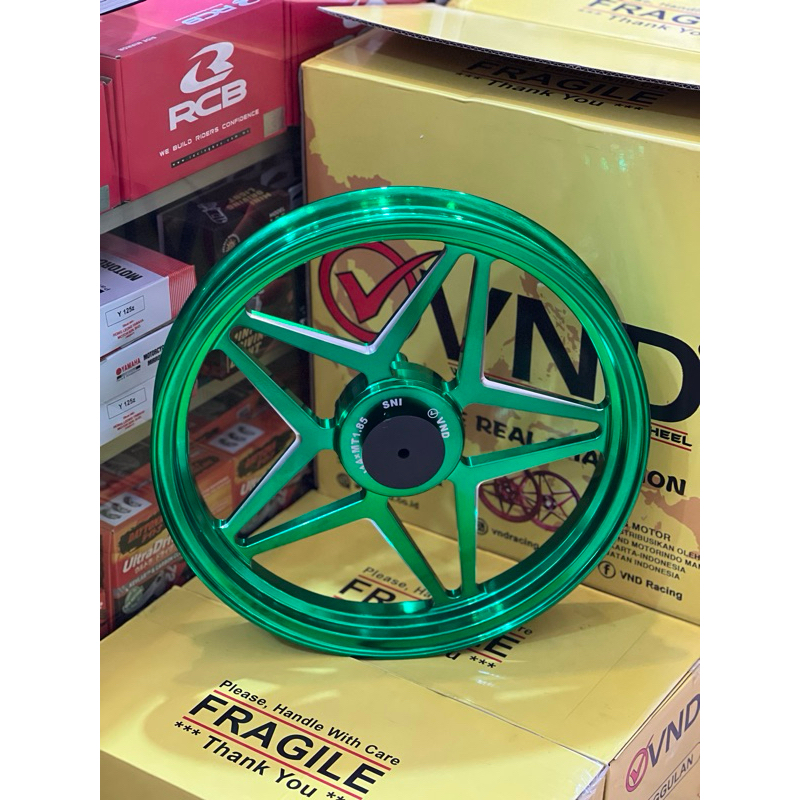 Jual VELG VND V SPEED BINTANG ORIGINAL VND/VARIO 125/150/BEAT/SCOOPY/GENIO | Shopee Indonesia