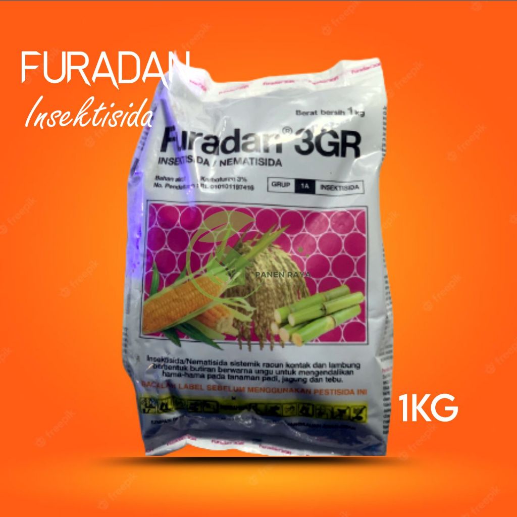 Jual Insektisida Furadan 1kg Puradan Nematisida Kemasan Pabrik pembasmi ...