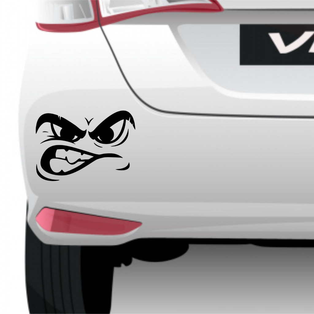 Jual STICKER LUCU UNIK STICKER BUMPER MOBIL STIKER PENUTUP BARET ...