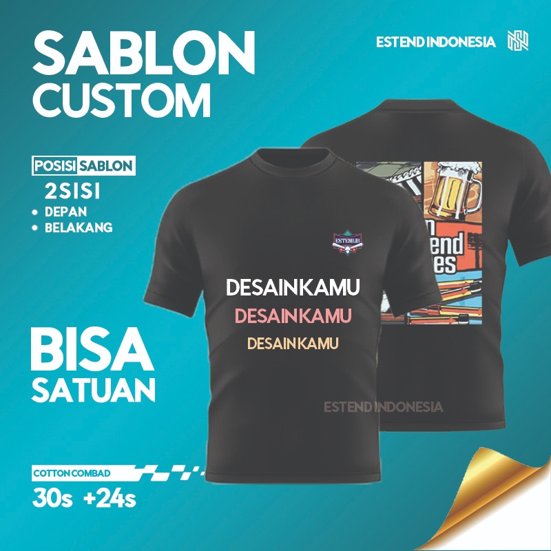 Jual Kaos Custom Satuan Desain Suka Suka / Baju Sablon Satuan Desain ... Jual Kaos Custom Satuan Desain Suka Suka / Baju Sablon Satuan Desain ...