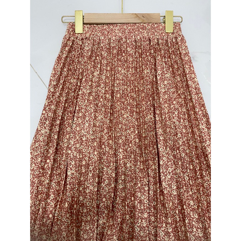 Jual ROK MOTIF BUNGA FLORAL SKIRT ROK VINTAGE KOREAN LOOK | Shopee ...