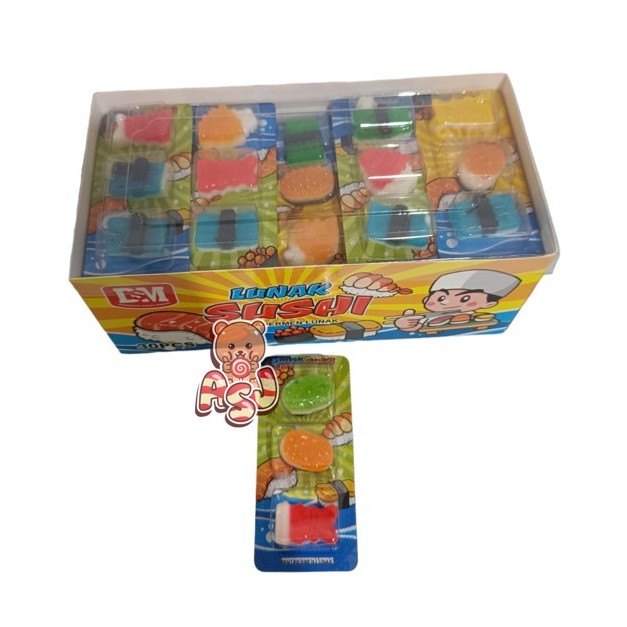 Jual DSM PERMEN LUNAK SUSHI BOX BARU ISI 30 | Shopee Indonesia