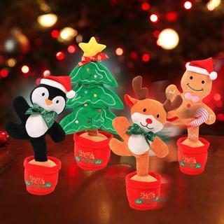 Jual Boneka Natal LED Santa Claus Merry Christmas Bisa Goyang Merekam ...