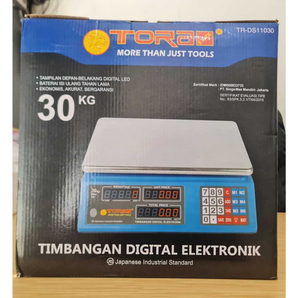 Jual Timbangan Digital Elektronik TR-DS11030 Tora | Shopee Indonesia