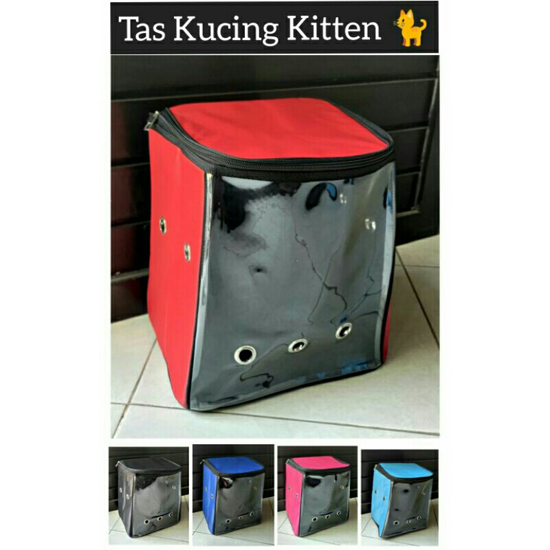 Jual Tas Kucing Kitten / Kitten Bag / Pet Carrier / Pet Cargo Kucing ...