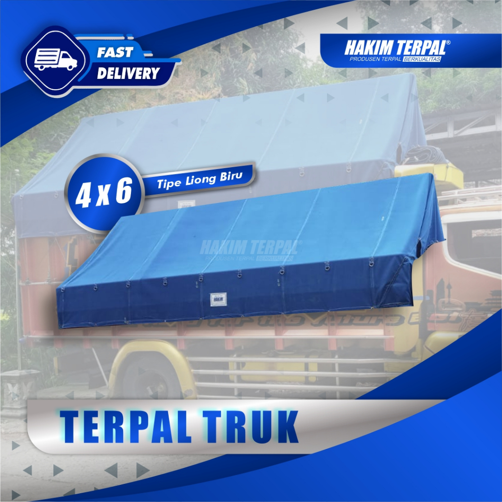 Jual TERPAL TRUK CANVAS BIRU CUSTOM PRESISI AWET 10 TAHUN | Shopee ...