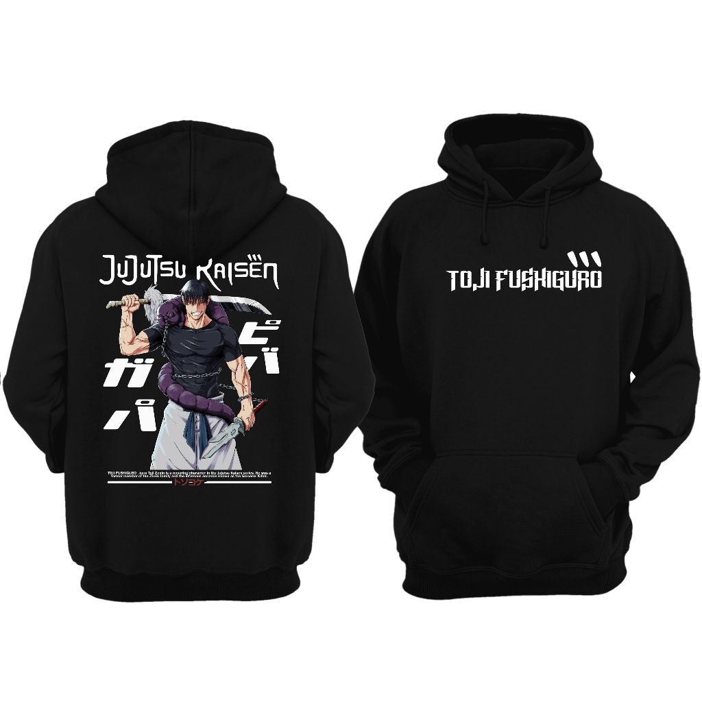 Jual HOODIE ANIME TOJI FUSHIGURO JUJUTSU KAISEN 012JKHD SWEATER ANIME ...