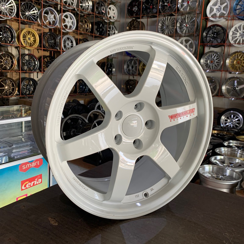 Jual Velg R18 TE37 OG. Sumber Mulya Wheels. Velg mobil. toko velg Semarang. Velg ban Semarang ...