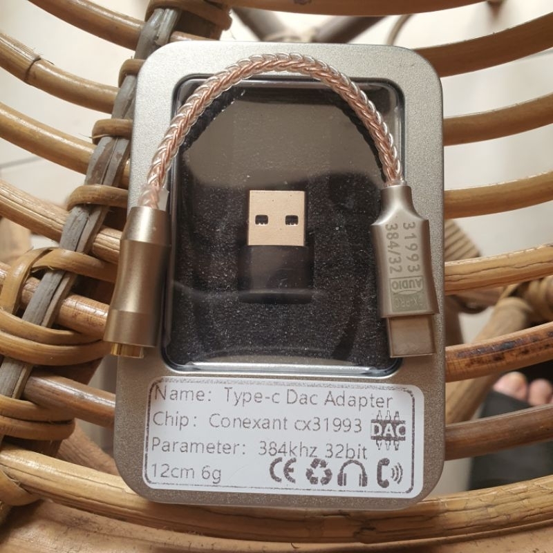 Jual Conexant Cx31993 Cx-Pro DAC Converter Type C to Jack 3.5mm Jcally ...