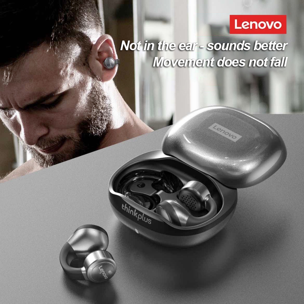 Jual Lenovo Thinkplus X20 TWS Ear Clip Bluetooth Earphone V5.2 HIFI Sound Quality Noise ...