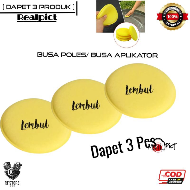 Jual Busa aplikator atau Busa poles/ lembut dan ga bikin baret pada ...