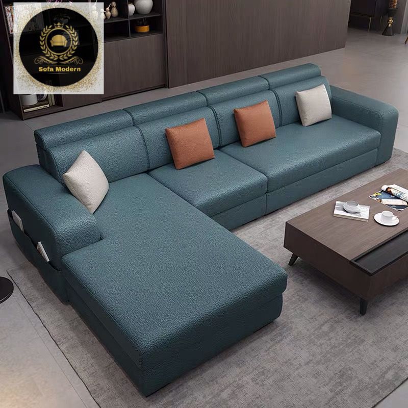 Jual Sofa Letter L Minimalis Ruang Tamu Modern Klasik Super Elegant ...