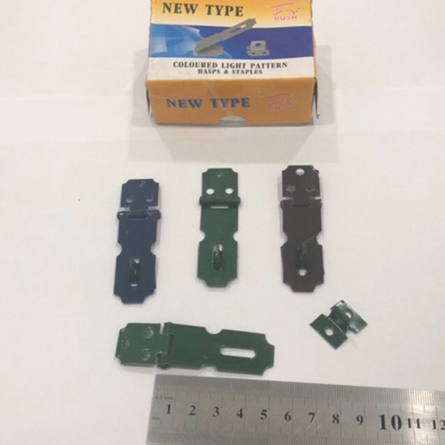 Jual ( harga 12pcs ) TKW WARNA 2” inchi ( 5cm ) tempat kunci gembok ...