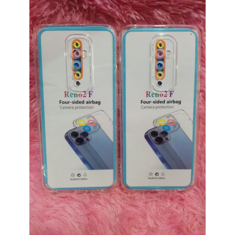 Jual Softcase Casing OPPO RENO 2f Case silikon Bening transparan pro Camera bahan ful karet ...